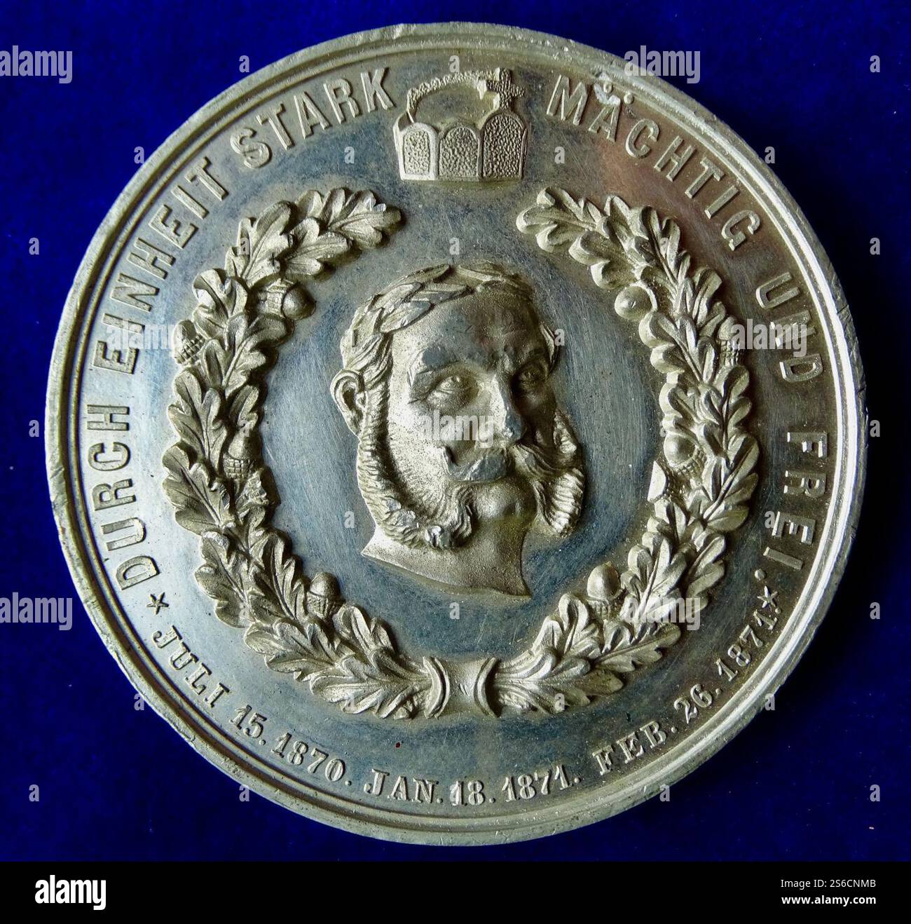 German Empire 1871 Medal Coronation of Kaiser Wilhelm I at Versailles ...