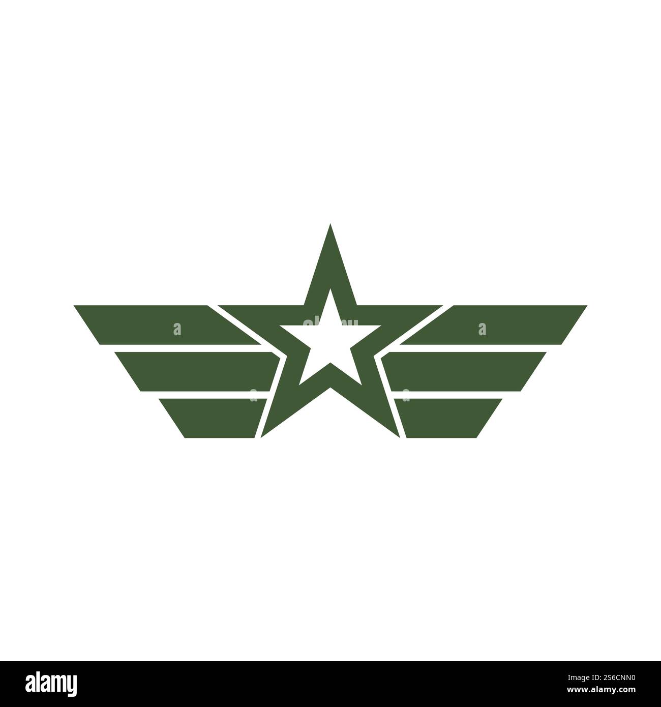 Military Wave Logo Template vector symbol nature Stock Vector Image ...