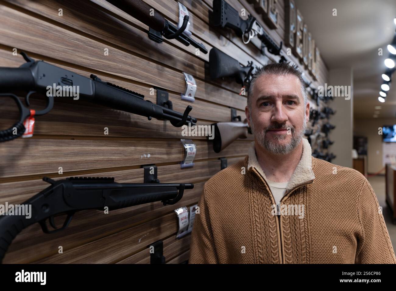 Lakewood, Colorado, USA. 16th Jan, 2025. Bryan Clark, the owner of ...