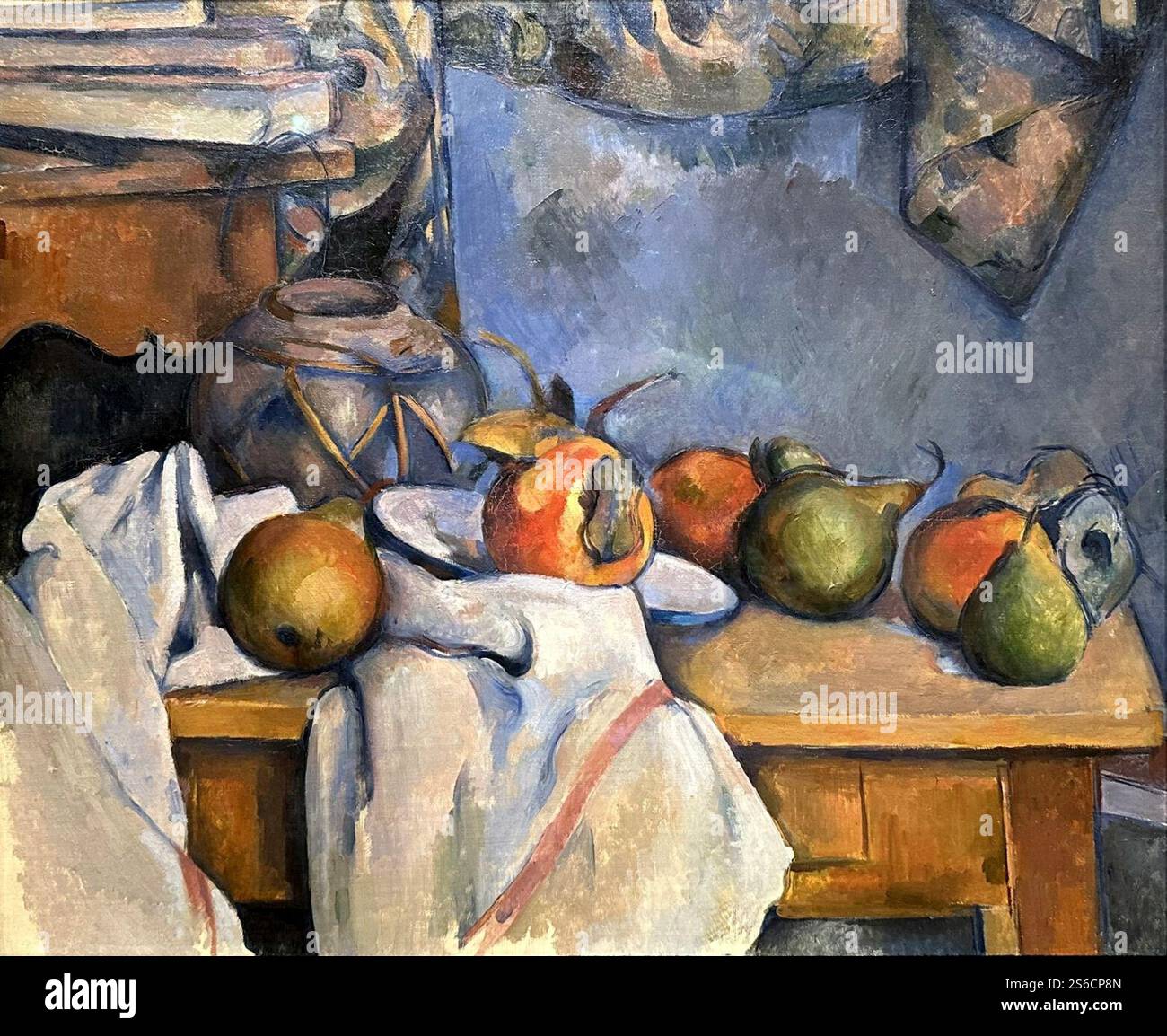 Ginger pot with pomegranate and pears hi-res stock photography and ...