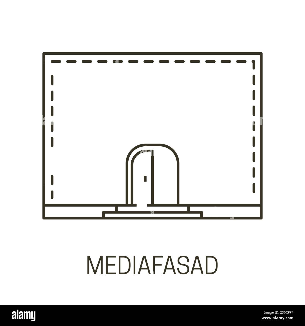 Storefront advertisement Cut Out Stock Images & Pictures - Alamy