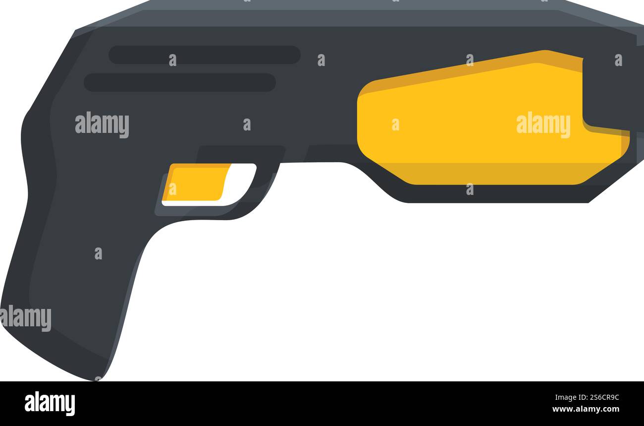 Taser icon. Cartoon of taser vector icon for web design isolated on ...