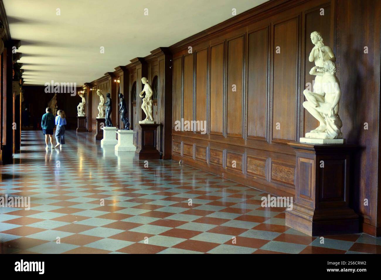 Gallery - Hampton Court Palace - London, UK Stock Photo - Alamy