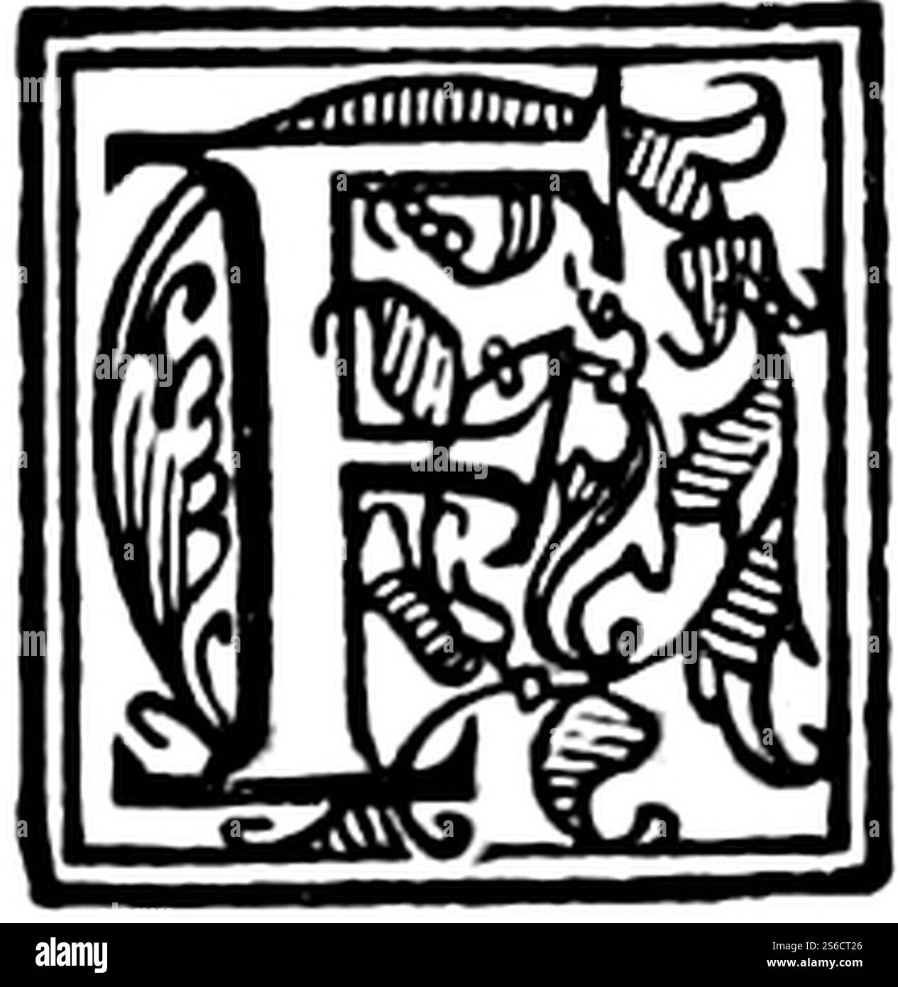 Initial f Black and White Stock Photos & Images - Alamy