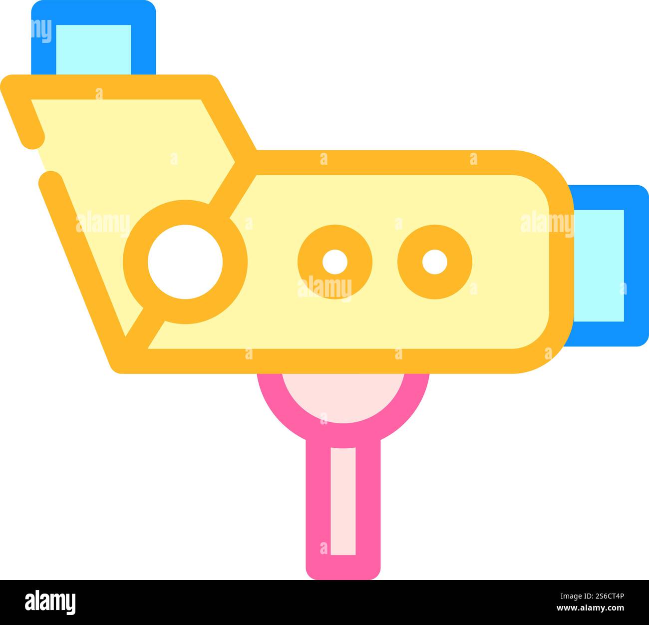 colposcope tool color icon vector. colposcope tool sign. isolated ...