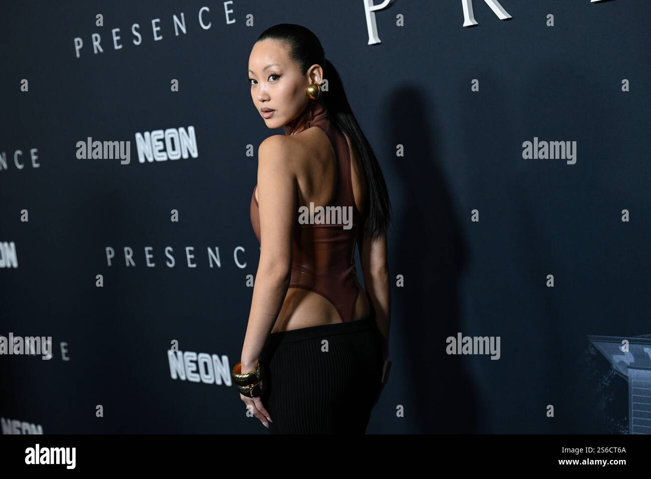 Fiffany Luu attends the premiere of "Presence" at AMC Lincoln Square on ...