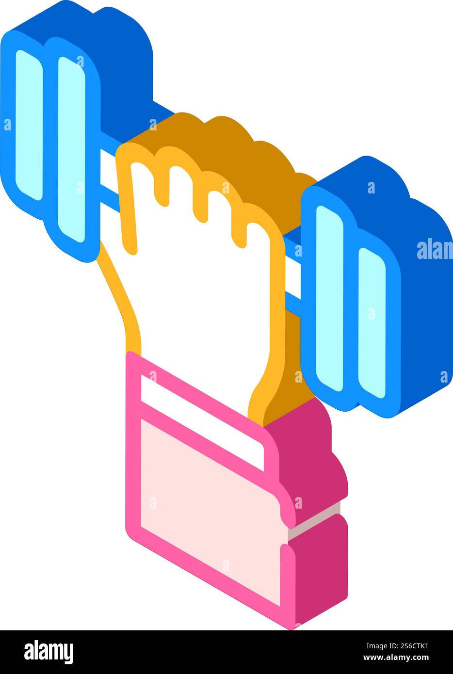 physical activity isometric icon vector. physical activity sign ...