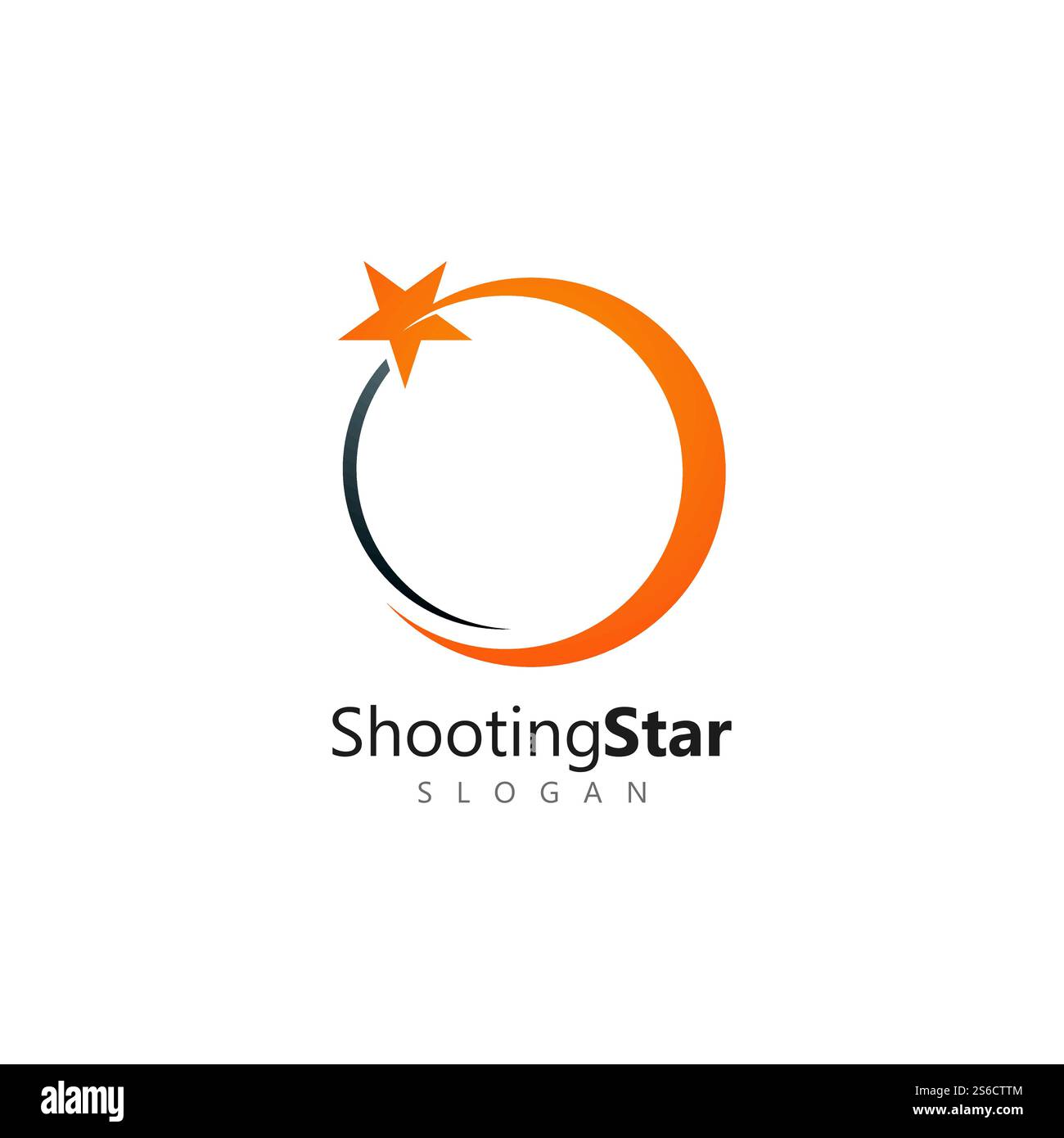 shooting star vector logo design template Stock Vector Image & Art - Alamy