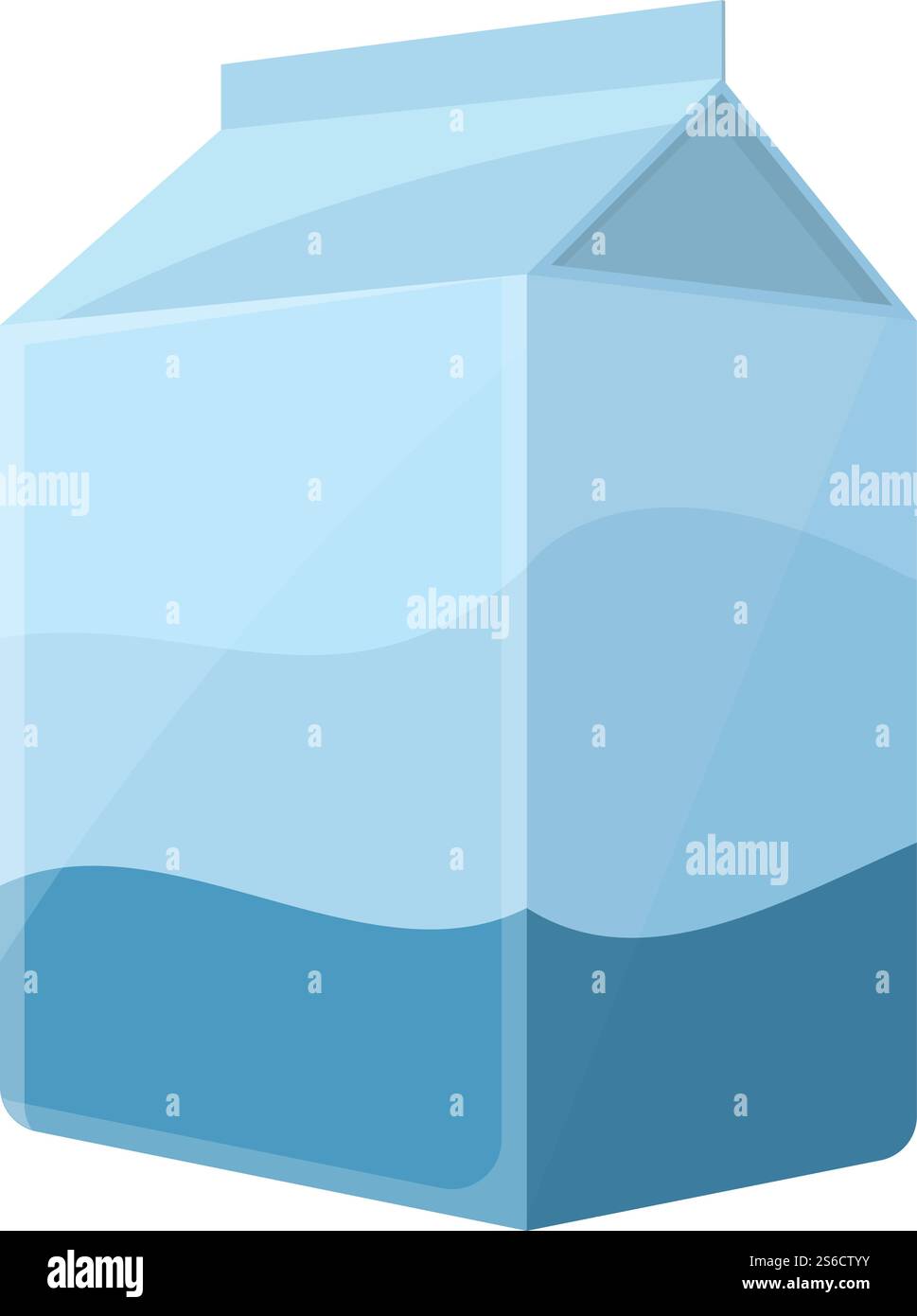 Milk pack icon. Cartoon of milk pack vector icon for web design ...