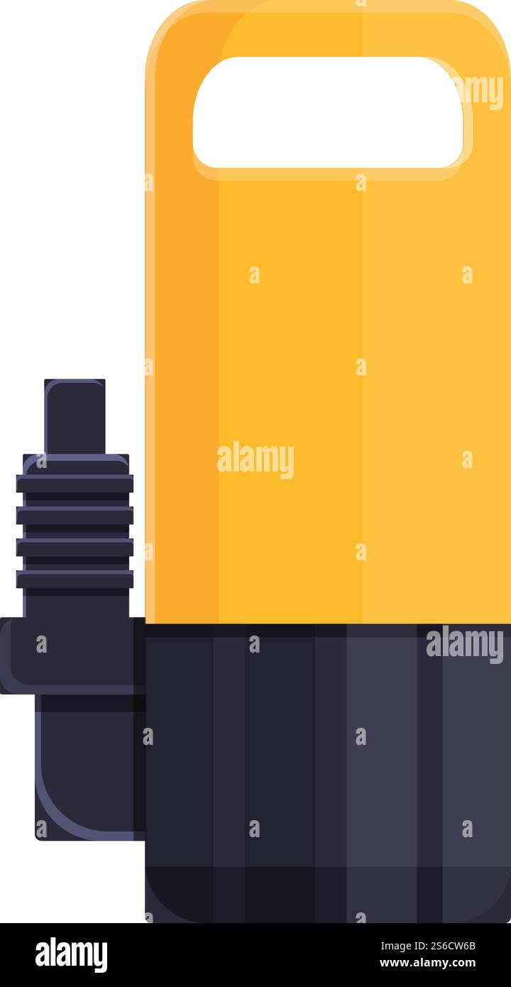 Portable water pump icon. Cartoon of portable water pump vector icon ...