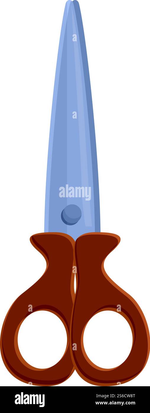 Clothing repair scissors icon. Cartoon of clothing repair scissors ...