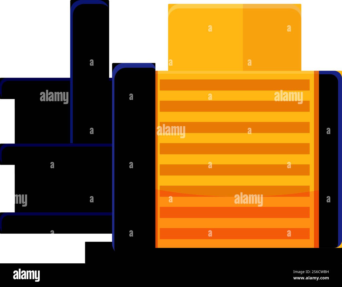 Motor water pump icon. Cartoon of motor water pump vector icon for web ...