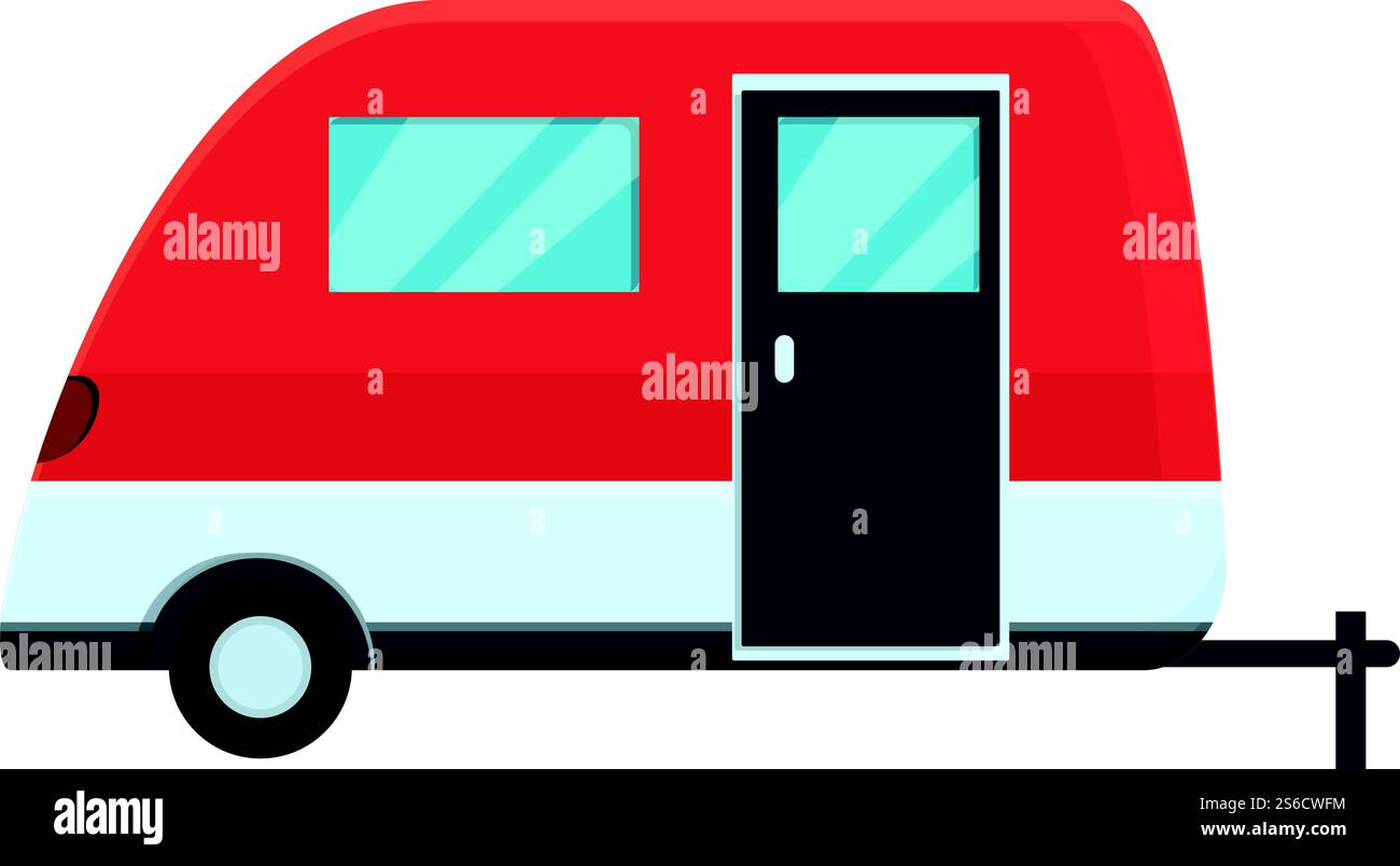 Motorhome adventure icon. Cartoon of motorhome adventure vector icon ...
