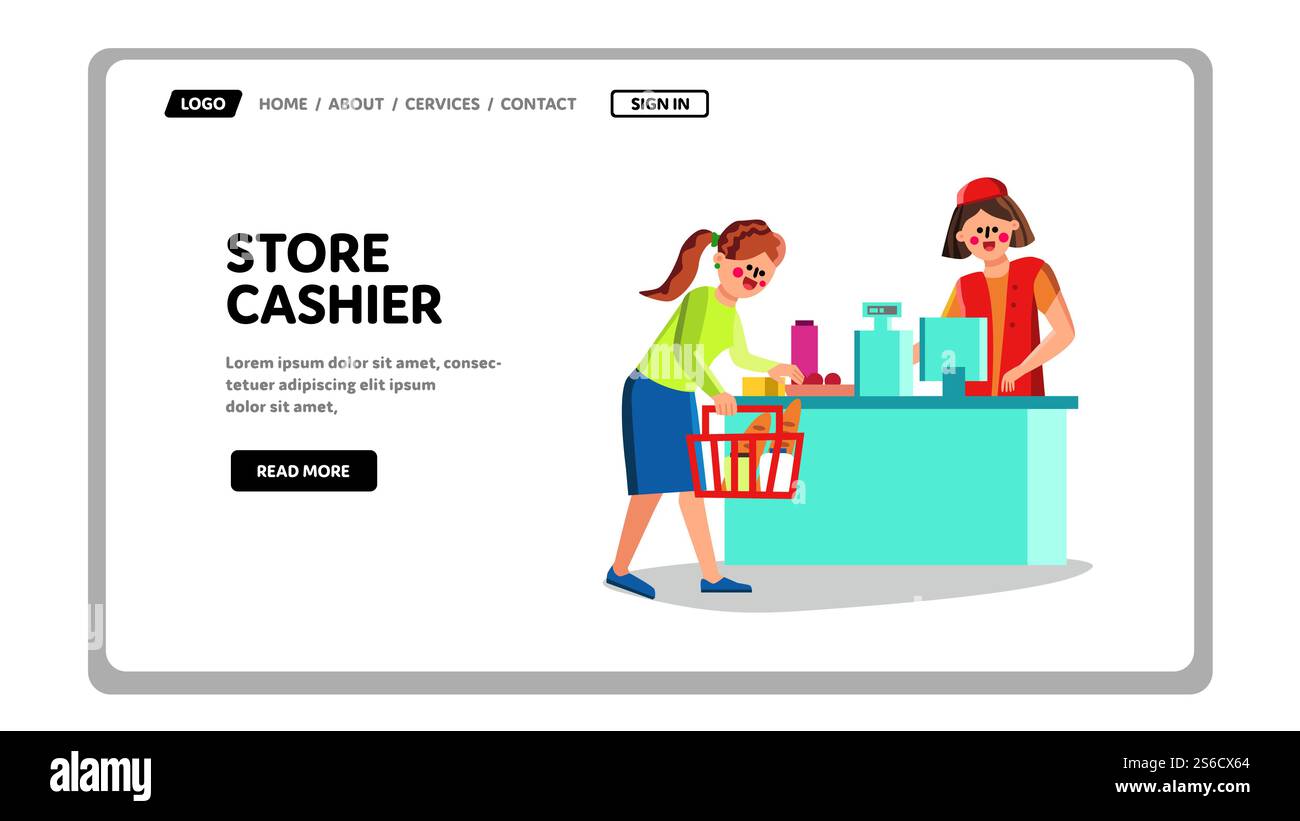 Woman selling food in Cut Out Stock Images & Pictures - Alamy