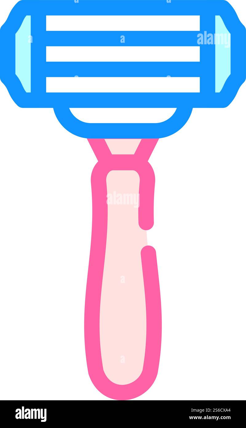 shaver tool color icon vector. shaver tool sign. isolated symbol ...