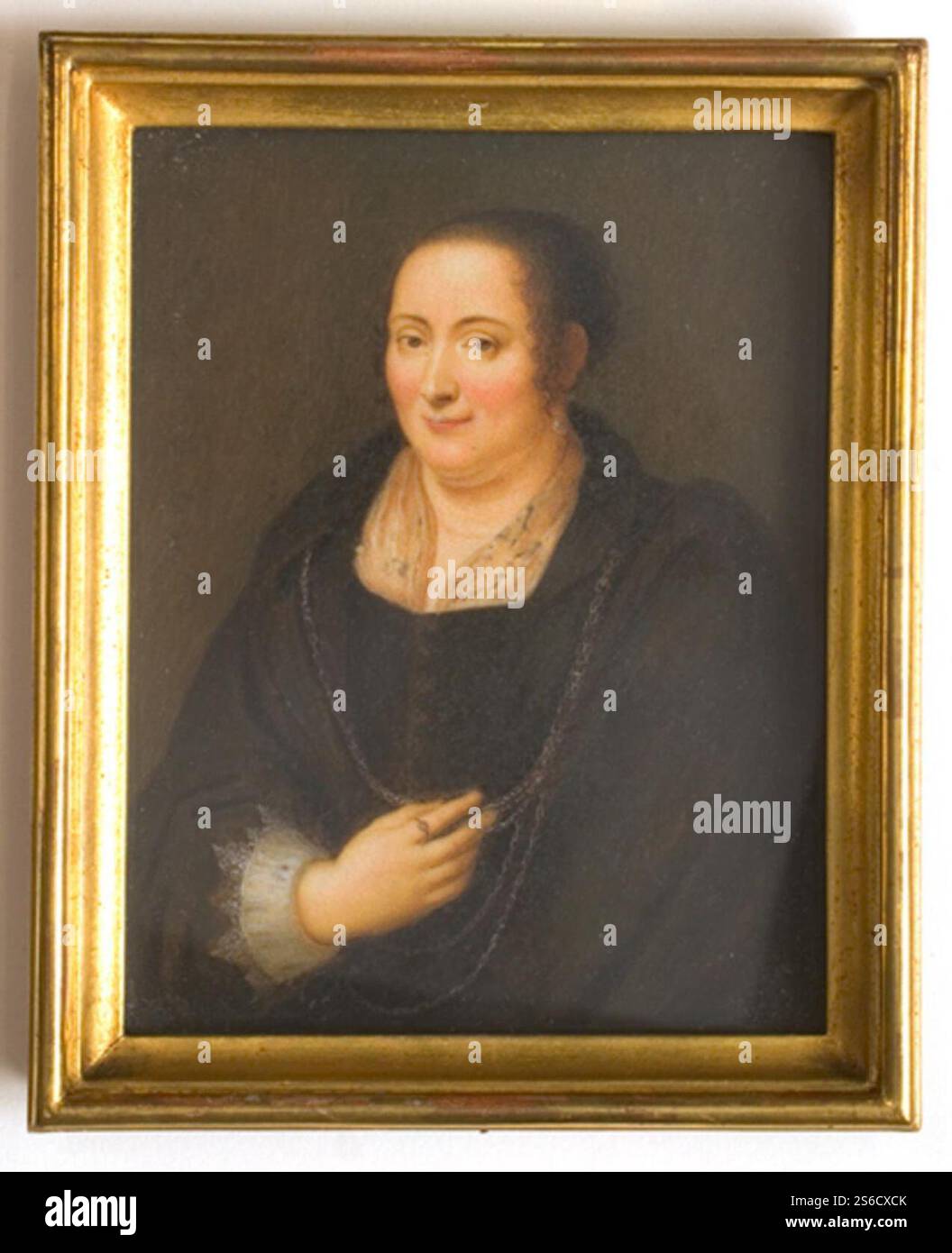 David Gardelle, Dameportræt Stock Photo - Alamy