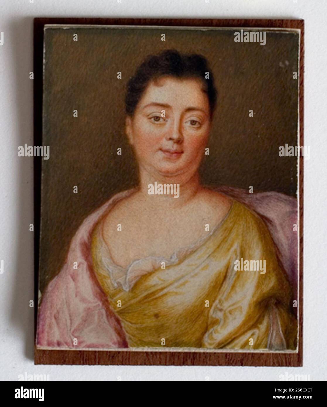 David Gardelle, Dameportræt Stock Photo - Alamy