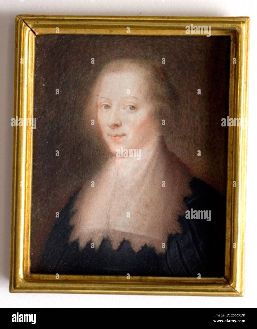 David Gardelle, Dameportræt Stock Photo - Alamy