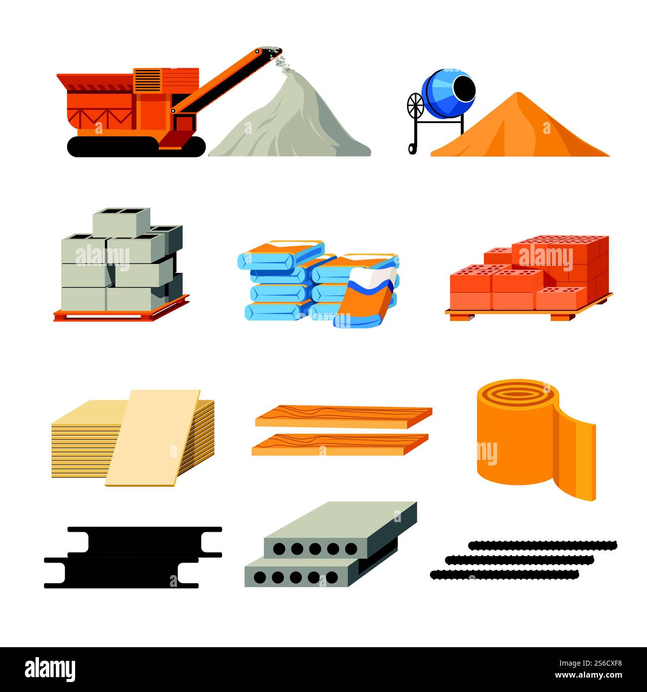 Steel blocks Stock Vector Images - Alamy