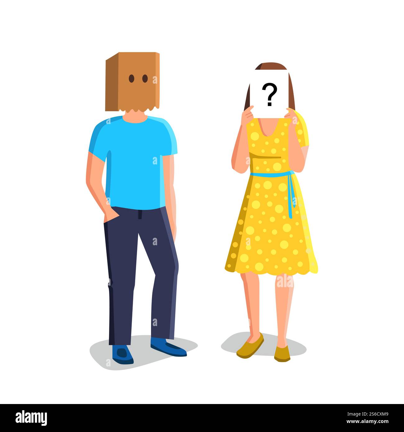 Anonymity Unknown People With Hidden Faces Vector Anonymity Man With