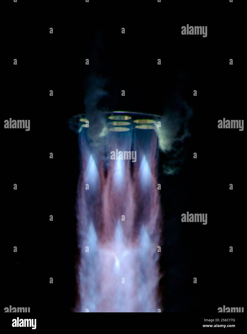 Cape Canaveral, Florida, USA. 16th Jan, 2025. Blue Origin's New Glenn ...