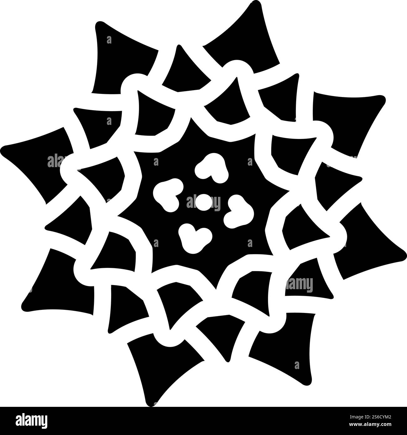 allergen disease glyph icon vector. allergen disease sign. isolated ...