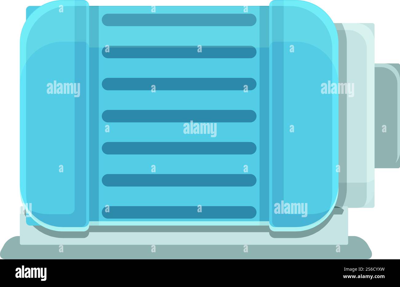Industrial factory pump icon. Cartoon of industrial factory pump vector ...