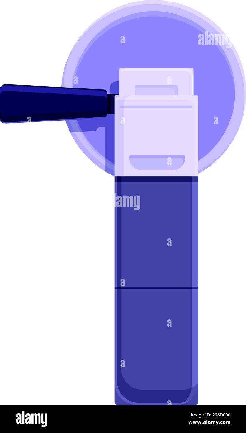 Hand grinding machine icon. Cartoon of hand grinding machine vector ...