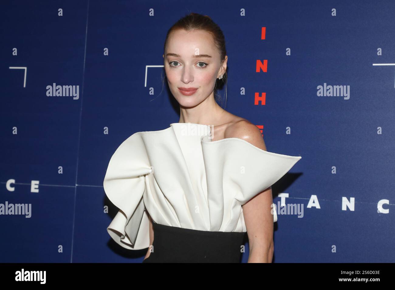 Phoebe Dynevor attends the special screening of 