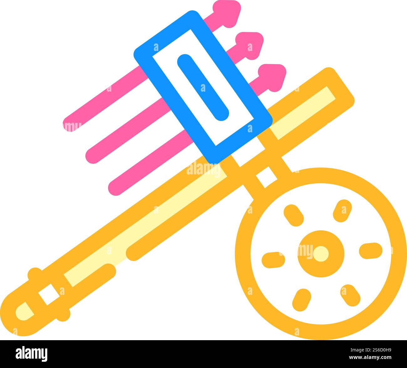 hwacha ancient weapon color icon vector. hwacha ancient weapon sign ...