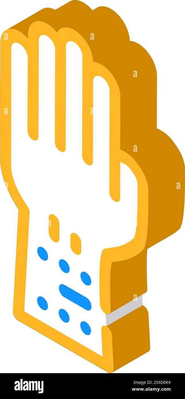 Allergic Reaction Test Isometric Icon Vector Allergic Reaction Test Sign Isolated Symbol