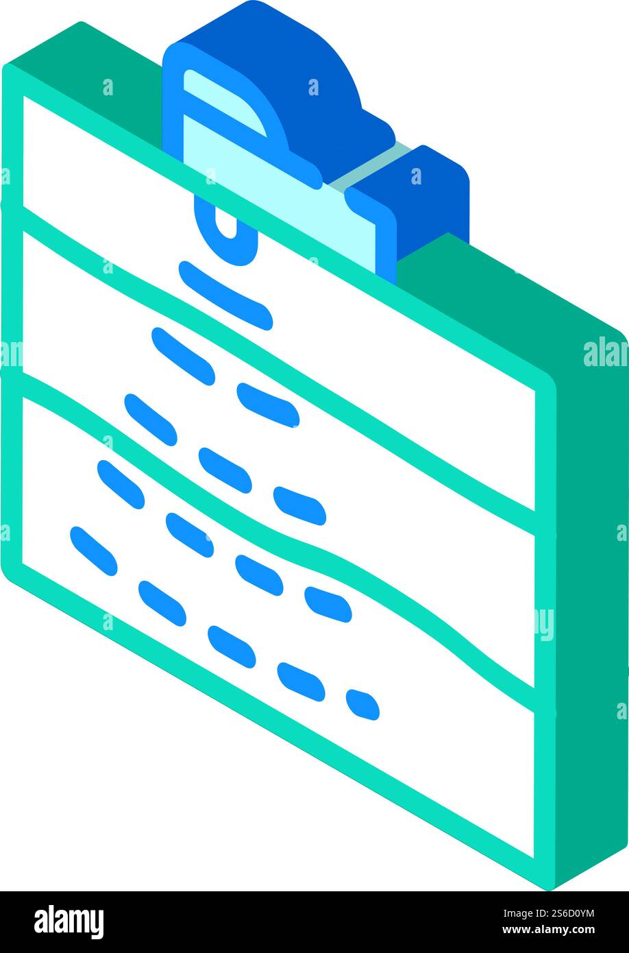 georadar scanning earth isometric icon vector. georadar scanning earth ...