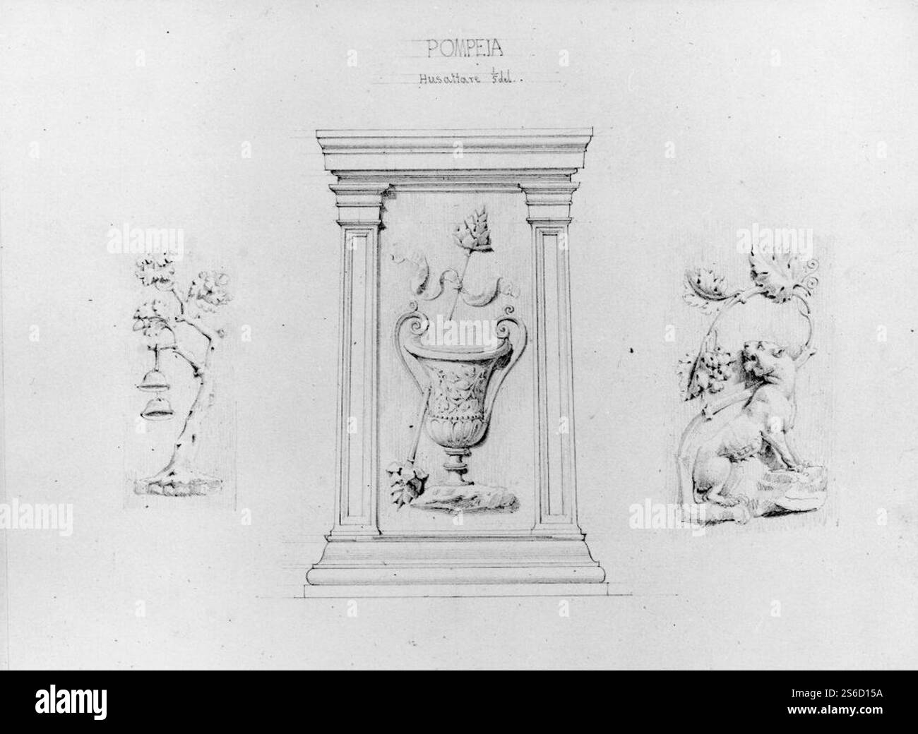 Fredrik Wilhelm Scholander - Husaltare och reliefer till altaret ...