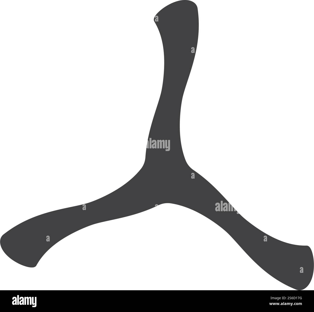Boomerang weapon illustration logo vector flat design Stock Vector ...