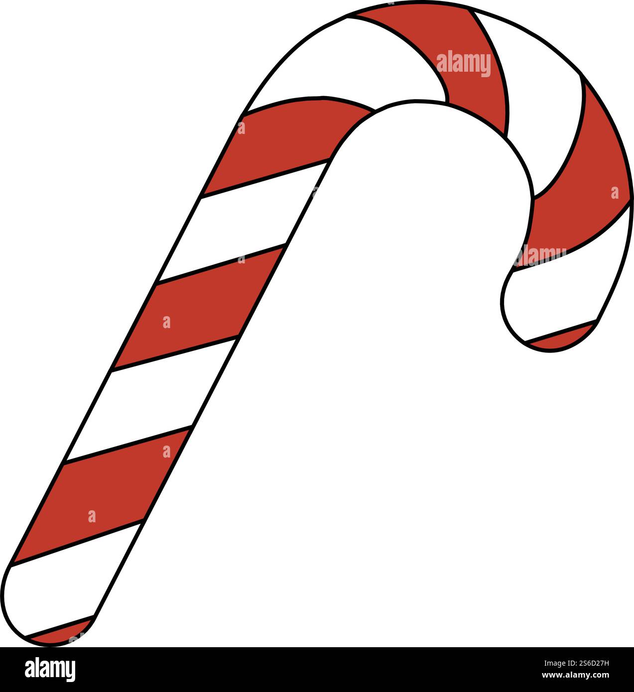 Stick Candy Icon. Editable Outline With Color Fill Design. Vector ...