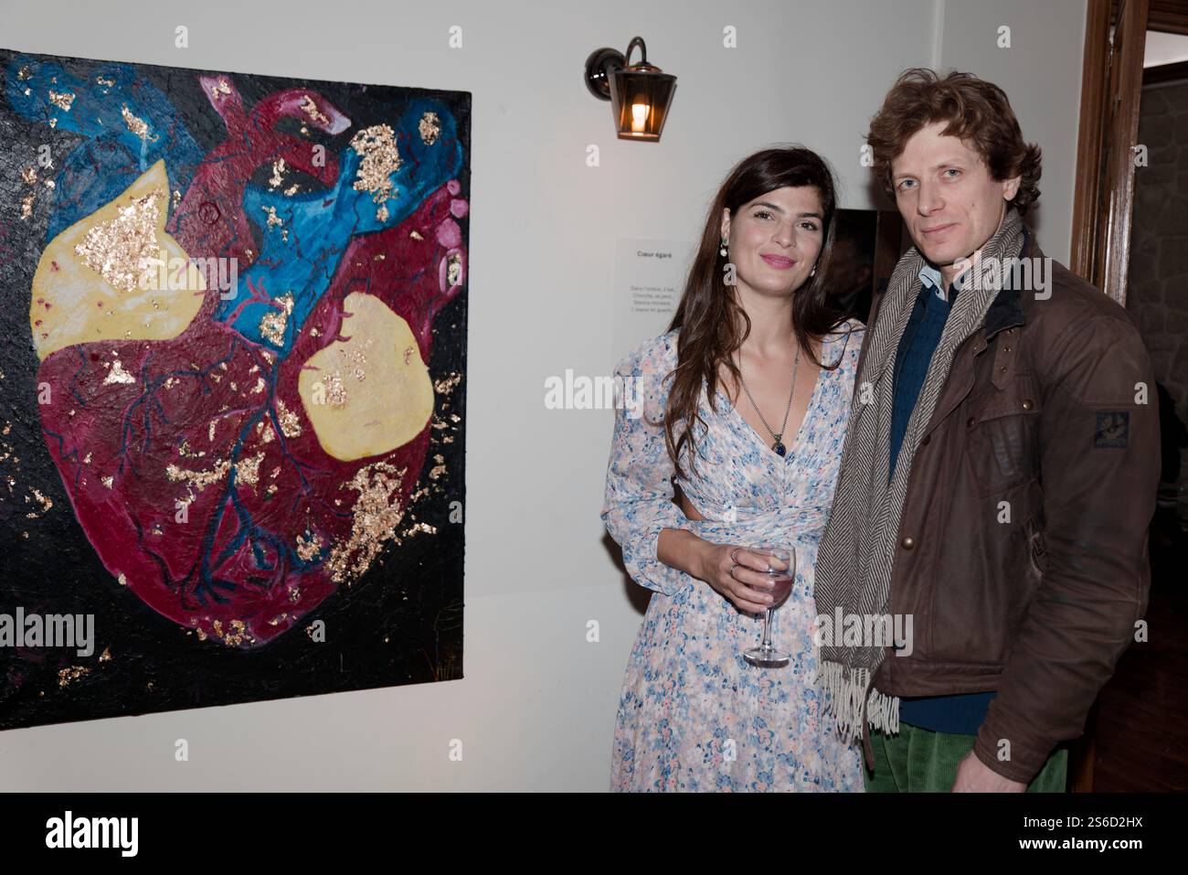 Paris, France. 16th Jan, 2025. Rising actress Eloïse Valli unveils "La Vie Soleil", a collection ...