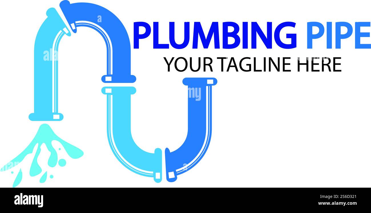 Pipe Plumbing logo vector Design Template,Plumbing logo vector design ...