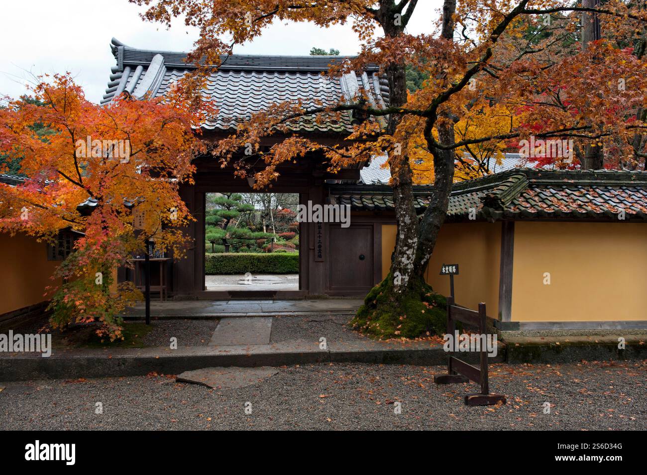 National Treasure Saimyoji Temple, one of 3 Koto Sanzan temples east of ...