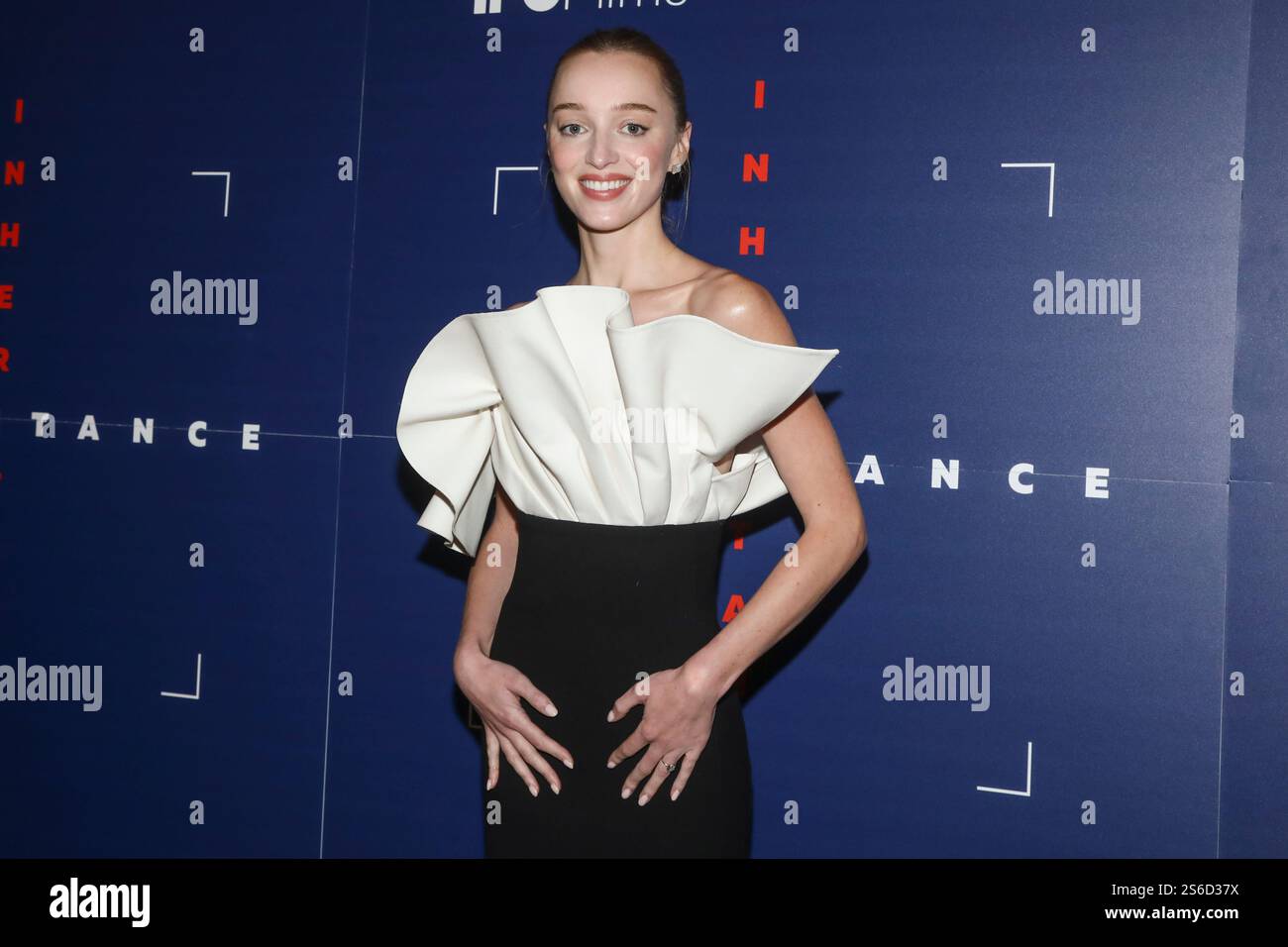 Phoebe Dynevor attends the special screening of 