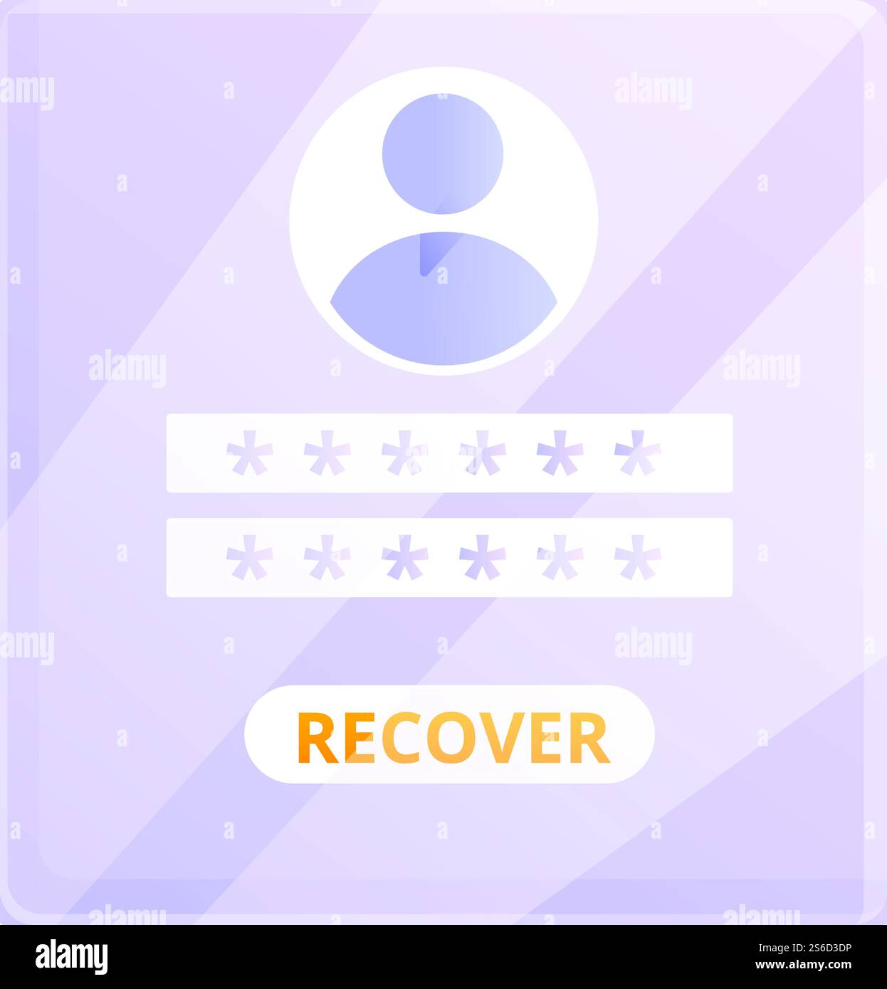 Recover admin password icon. Cartoon of recover admin password vector ...