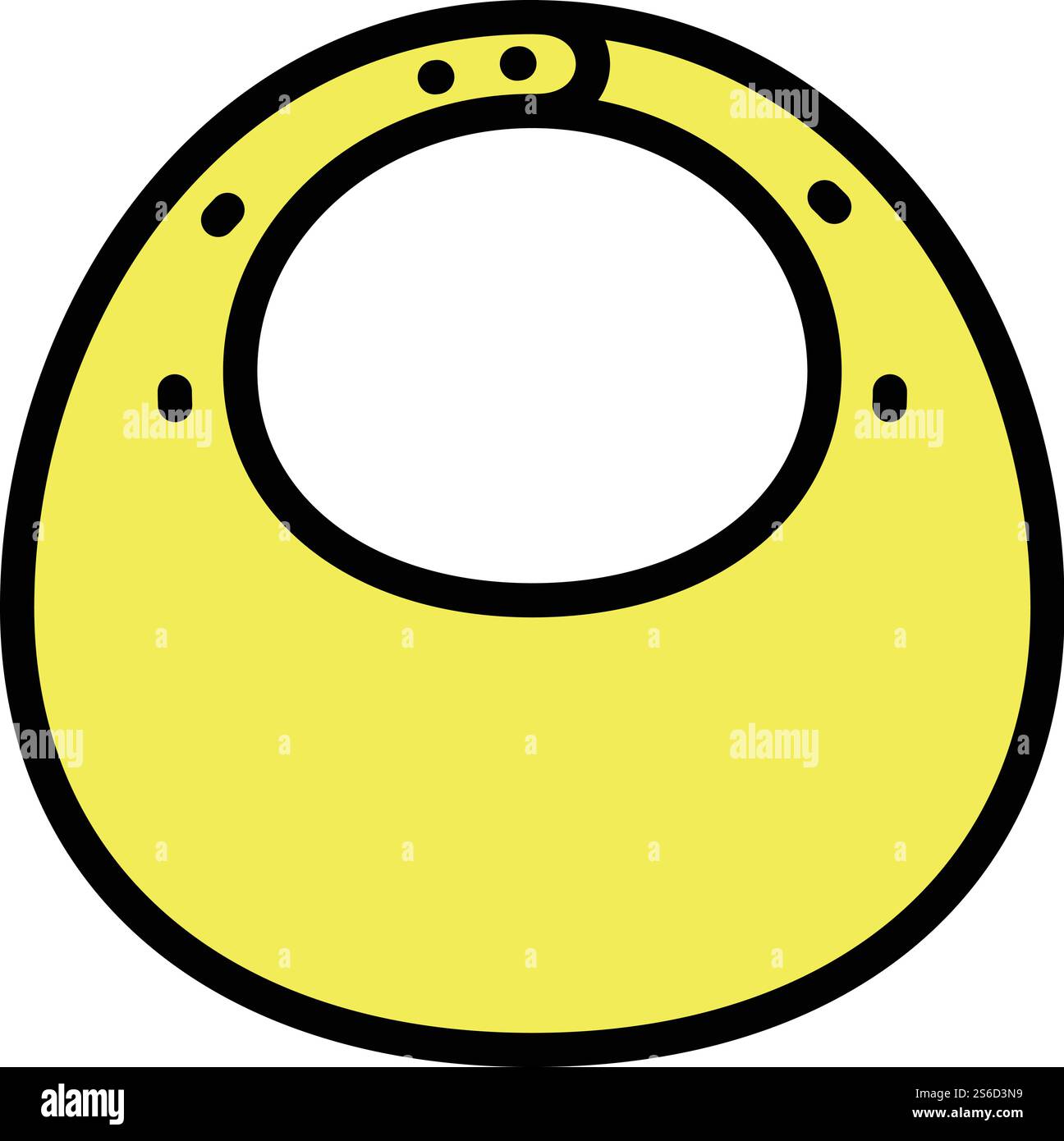 Baby food clothes icon. Outline baby food clothes vector icon for web ...