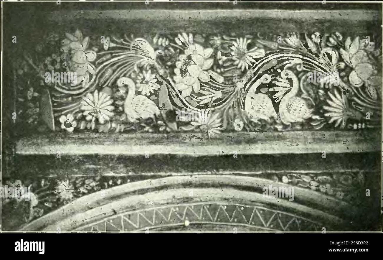 Fresco Designs of Ajanta in Footfalls of Indian History (page 122 crop ...