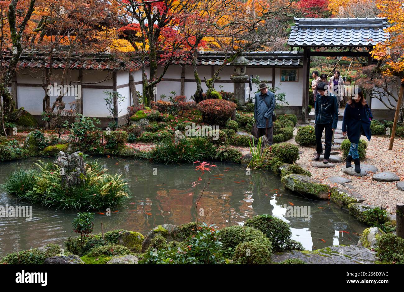 National Treasure Saimyoji Temple, one of 3 Koto Sanzan temples east of ...