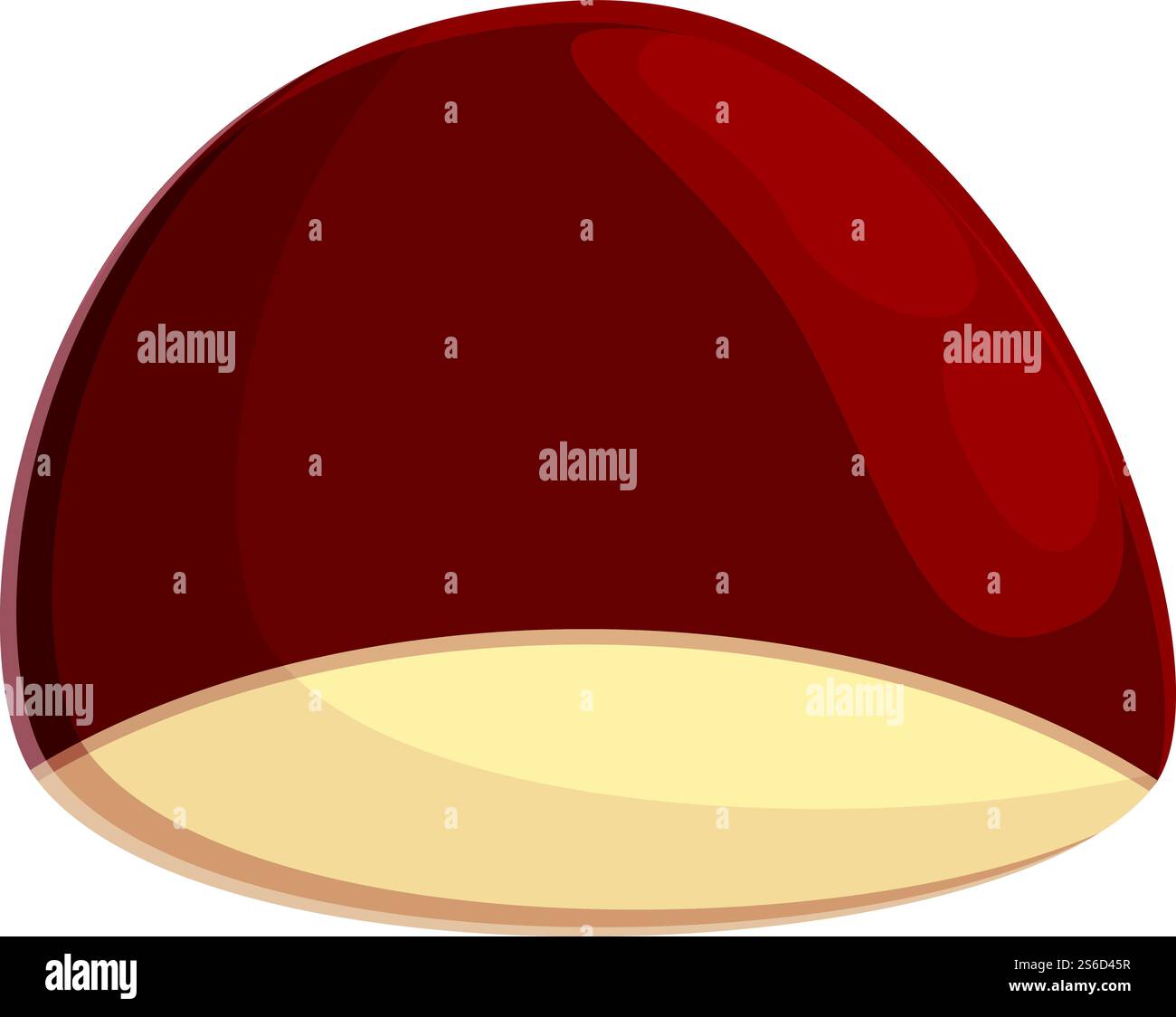 Clean chestnut icon. Cartoon of clean chestnut vector icon for web ...