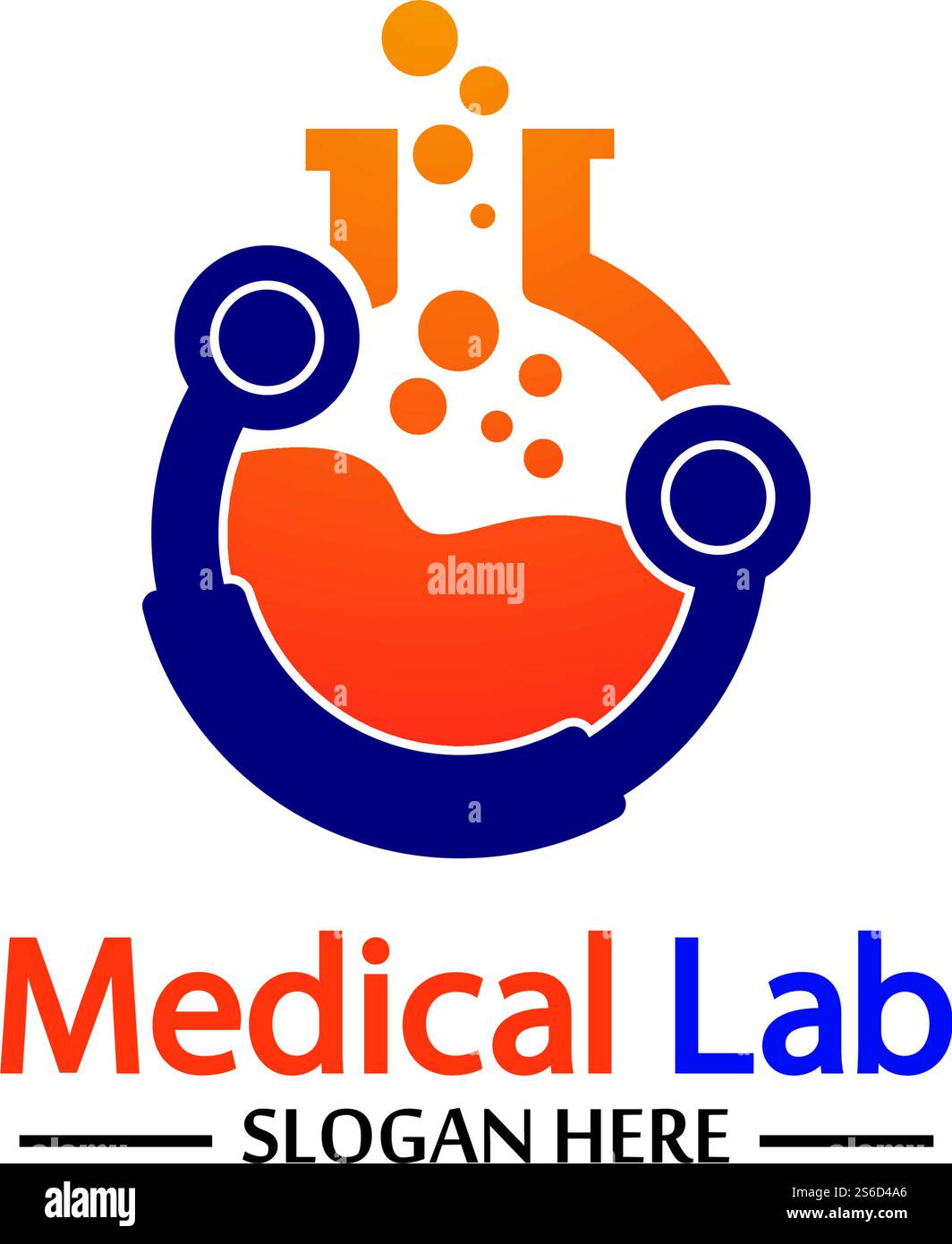 Medical Lab Logo Template Design Vector, Emblem, Design Concept ...