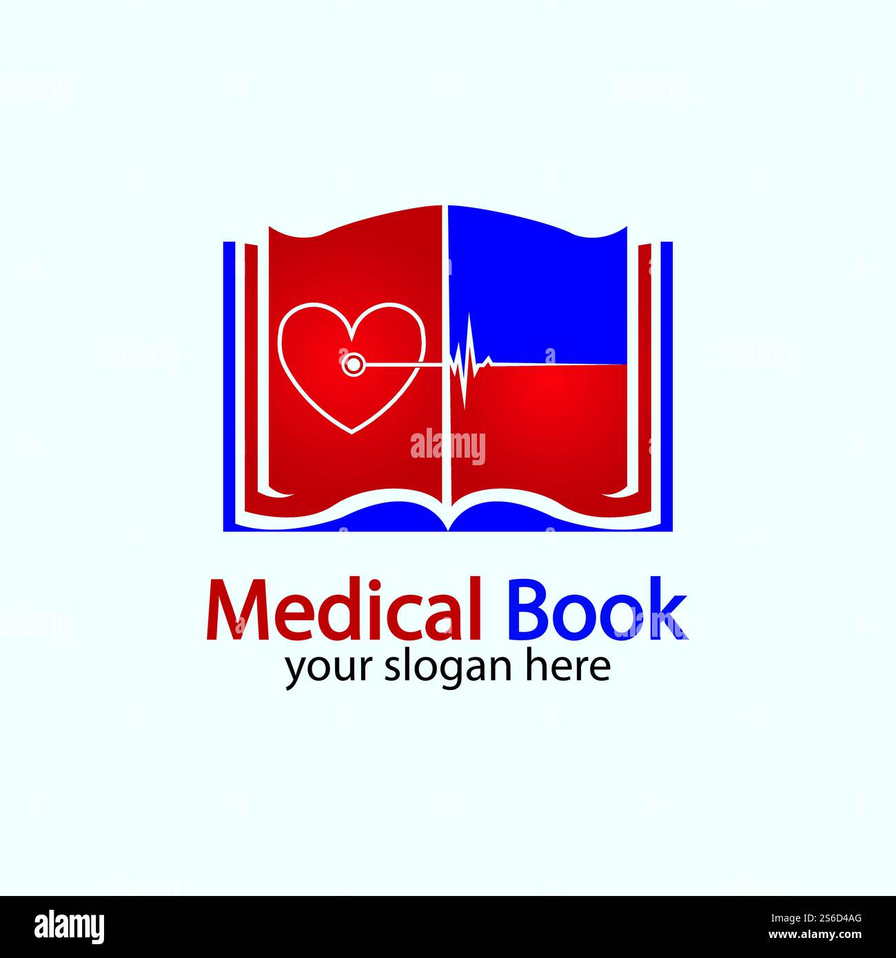 Medical Book Logo icon design vector,health book education logo Designs ...
