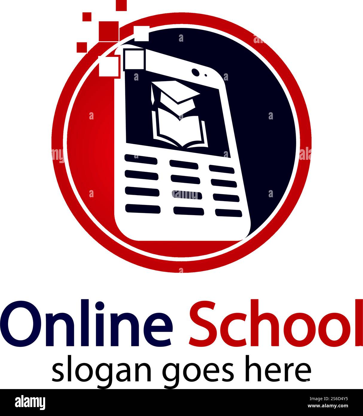 Online Education logo design template. Online course logo design ...