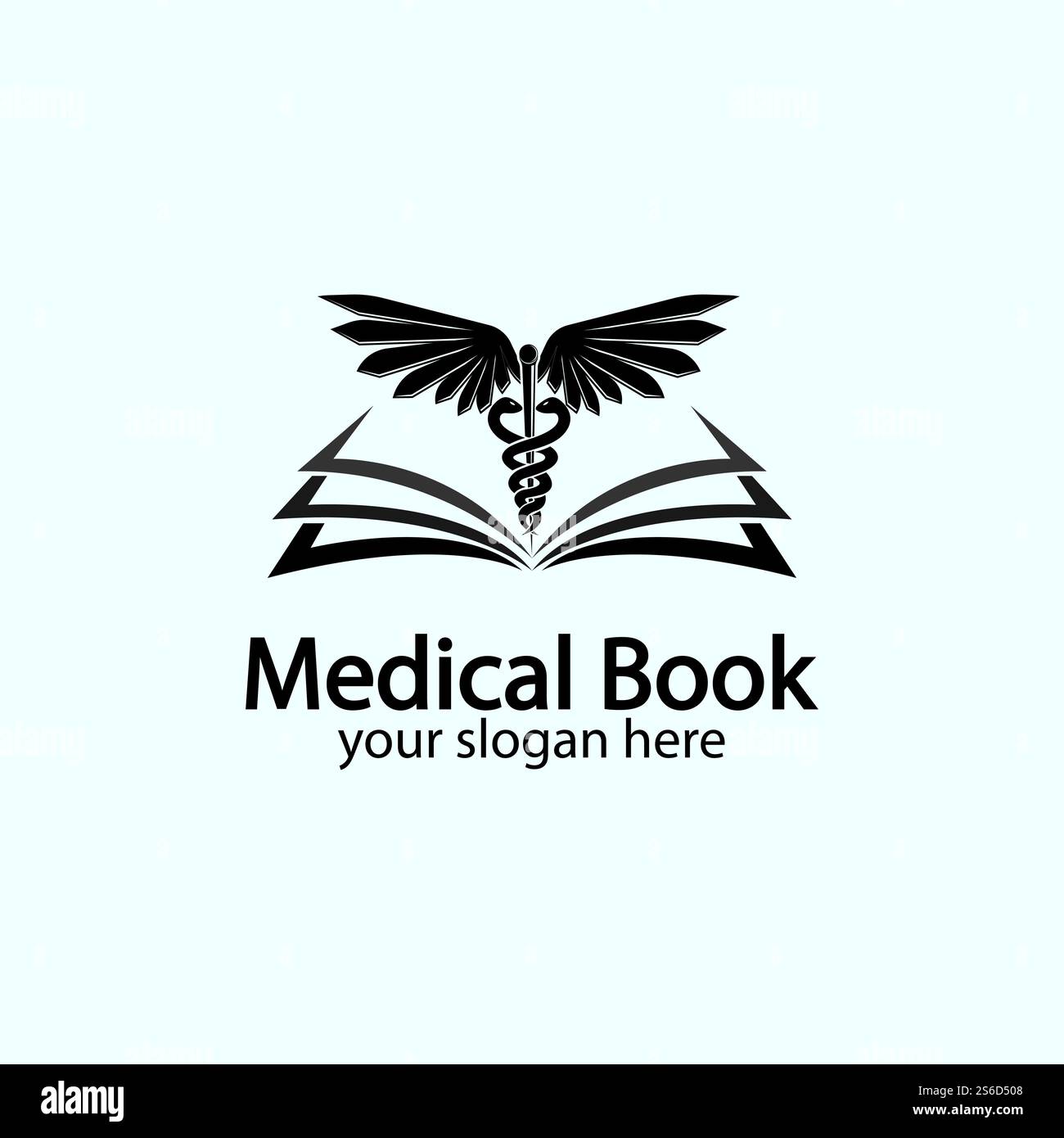 Medical Book Logo icon design vector,health book education logo Designs ...