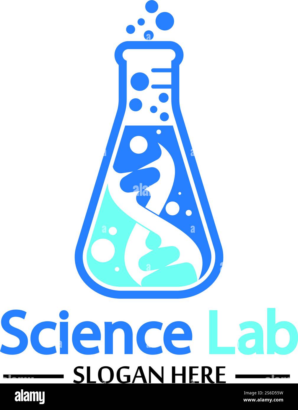 Science Lab logo.Laboratory Tube Logo Template Design Vector, Emblem ...