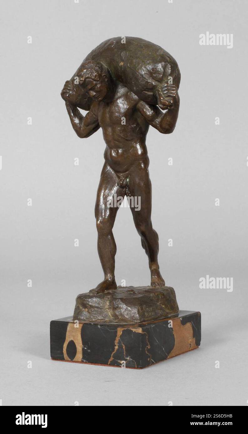 Friedrich Cauer - Sohn des Bildhauers Robert Cauer d Stock Photo - Alamy